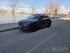 Grey Mazda CX-5 2016 in Riga, with an engine capacity of 2.20 L and mileage of 202 thousand km for 9750 €, photo  on AUTOMOTO.COM.LV