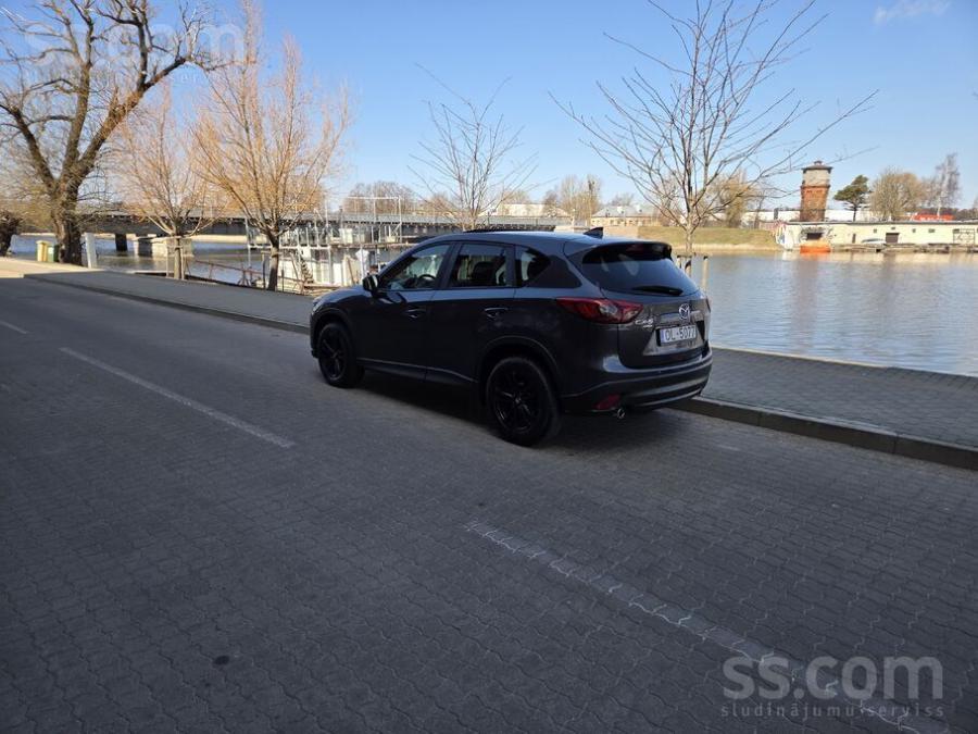 Grey Mazda CX-5 2016 in Riga, with an engine capacity of 2.20 L and mileage of 202 thousand km for 9750 €, photo 7 on AUTOMOTO.COM.LV