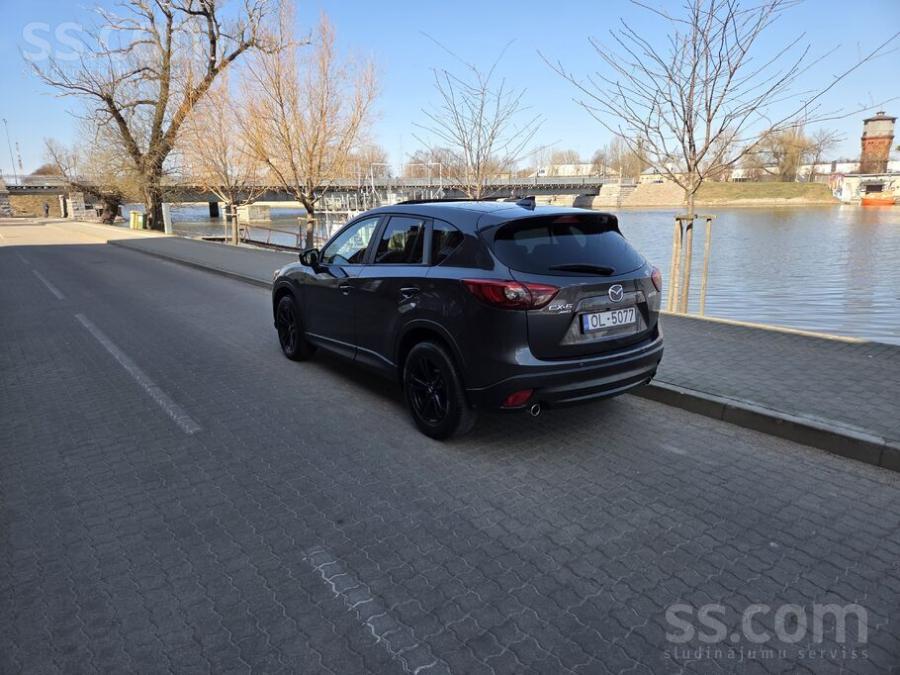Grey Mazda CX-5 2016 in Riga, with an engine capacity of 2.20 L and mileage of 202 thousand km for 9750 €, photo 12 on AUTOMOTO.COM.LV