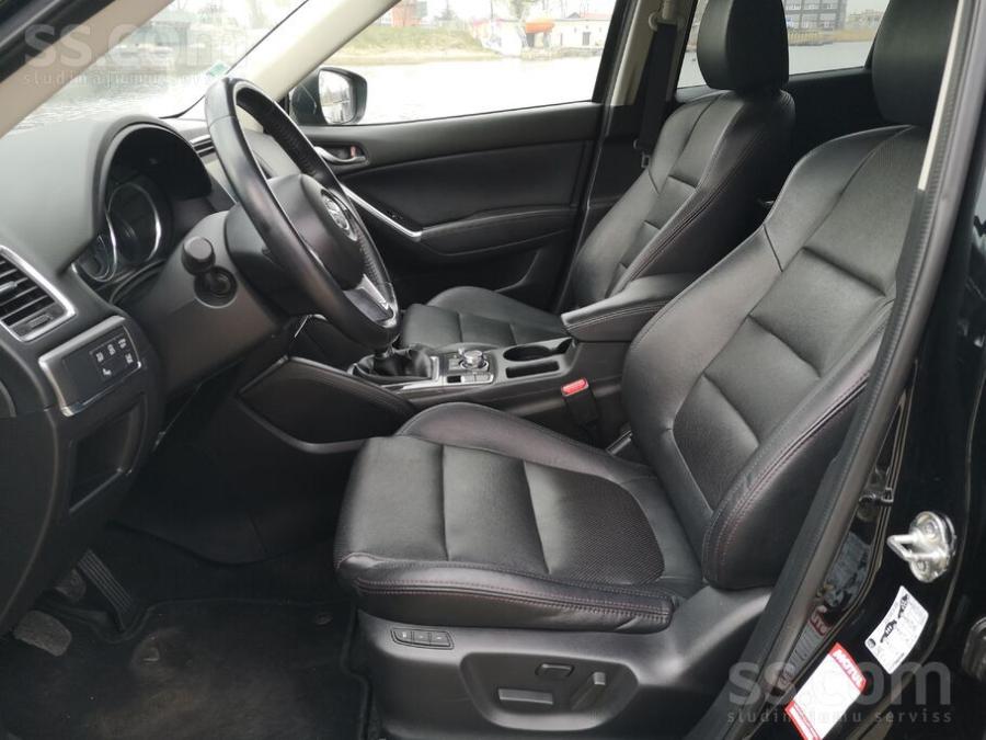 Grey Mazda CX-5 2016 in Riga, with an engine capacity of 2.20 L and mileage of 202 thousand km for 9750 €, photo 24 on AUTOMOTO.COM.LV
