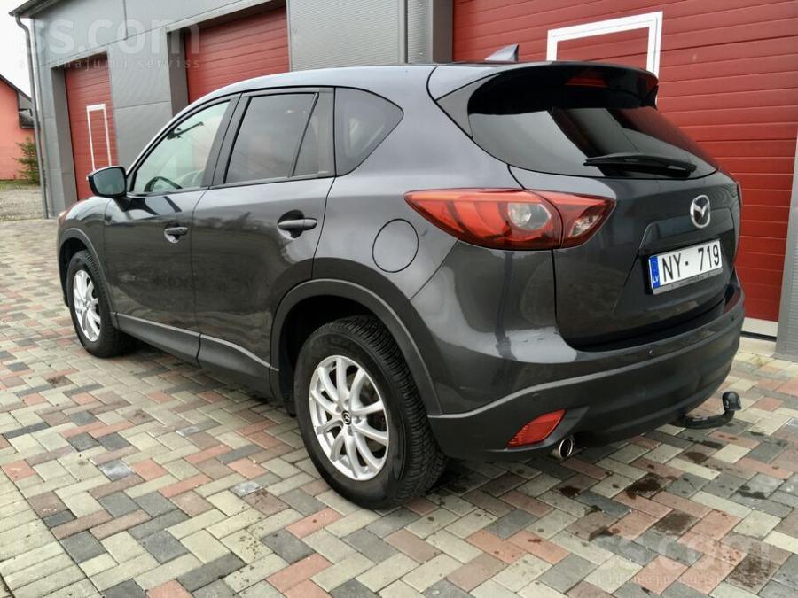 Pelēks Mazda CX-5 2016 Talsi, ar dzinēja tilpumu 2.20 L un nobraukumu 0 tūkst. km par 10500 €, foto 6 vietnē AUTOMOTO.COM.LV