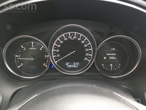 Серый Мазда СХ-5 2016 в Талси, объемом двигателя 2.20 л и пробегом 0 тыс. км за 10500 €, фото 9 на AUTOMOTO.COM.LV