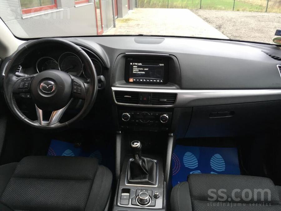 Pelēks Mazda CX-5 2016 Talsi, ar dzinēja tilpumu 2.20 L un nobraukumu 0 tūkst. km par 10500 €, foto 21 vietnē AUTOMOTO.COM.LV