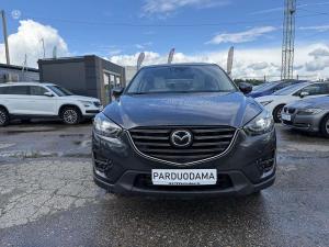 Pelēks Mazda CX-5 2016 Panevēža, ar dzinēja tilpumu 2.19 L un nobraukumu 172 tūkst. km par 10500 €, foto 5 vietnē AUTOMOTO.COM.LV