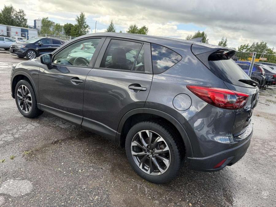 Pelēks Mazda CX-5 2016 Panevēža, ar dzinēja tilpumu 2.19 L un nobraukumu 172 tūkst. km par 10500 €, foto 9 vietnē AUTOMOTO.COM.LV