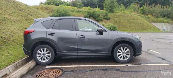 Pelēks Mazda CX-5 2016 Viļņa, ar dzinēja tilpumu 2.20 L un nobraukumu 200 tūkst. km par 8500 €, foto 3 vietnē AUTOMOTO.COM.LV
