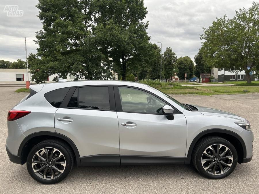 Pelēks Mazda CX-5 2016 Alīta, ar dzinēja tilpumu 2.20 L un nobraukumu 225 tūkst. km par 8900 €, foto 7 vietnē AUTOMOTO.COM.LV