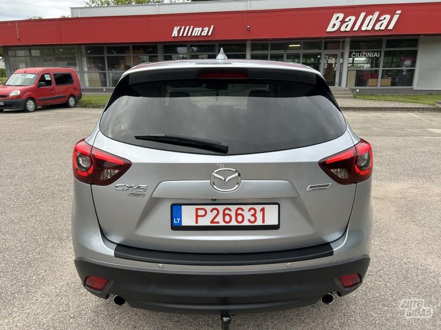 Pelēks Mazda CX-5 2016 Alīta, ar dzinēja tilpumu 2.20 L un nobraukumu 225 tūkst. km par 8900 €, foto 9 vietnē AUTOMOTO.COM.LV