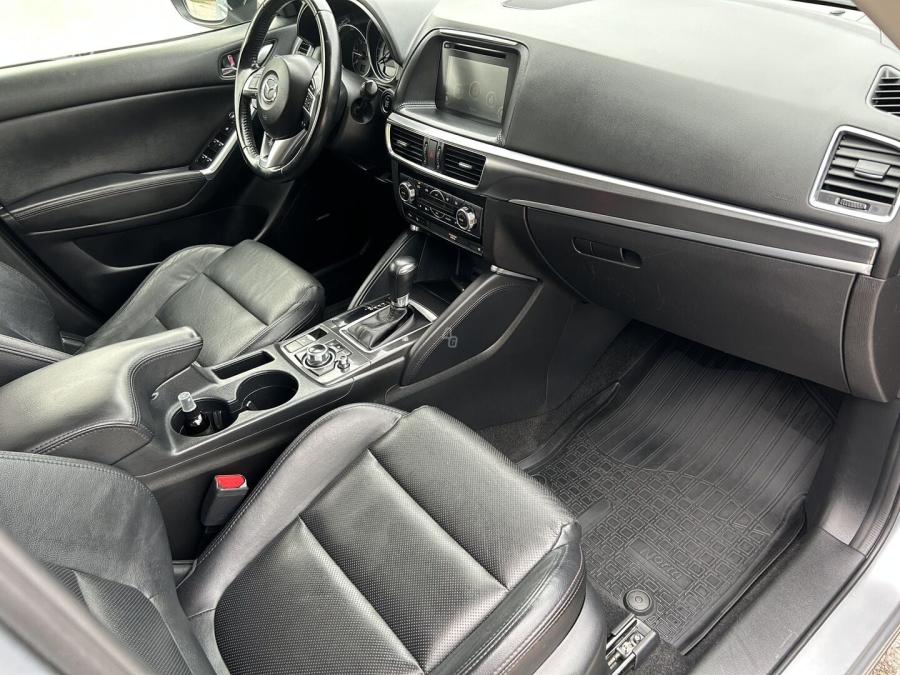 Pelēks Mazda CX-5 2016 Alīta, ar dzinēja tilpumu 2.20 L un nobraukumu 225 tūkst. km par 8900 €, foto 12 vietnē AUTOMOTO.COM.LV