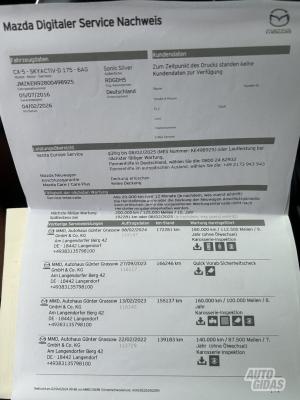 Pelēks Mazda CX-5 2016 Alīta, ar dzinēja tilpumu 2.20 L un nobraukumu 225 tūkst. km par 8900 €, foto 27 vietnē AUTOMOTO.COM.LV
