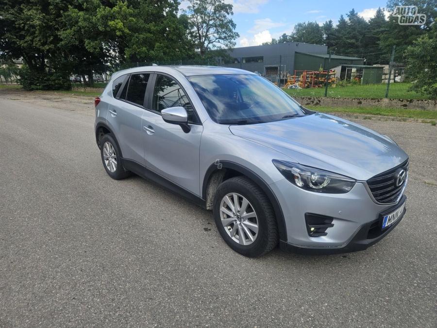 Grey Mazda CX-5 2016 in Jonava, with an engine capacity of 2.20 L and mileage of 286 thousand km for 6700 €, photo 3 on AUTOMOTO.COM.LV