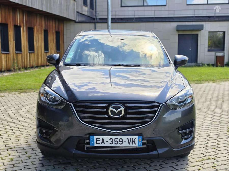 Pelēks Mazda CX-5 2016 Tauragė, ar dzinēja tilpumu 2.19 L un nobraukumu 168 tūkst. km par 8400 €, foto 6 vietnē AUTOMOTO.COM.LV