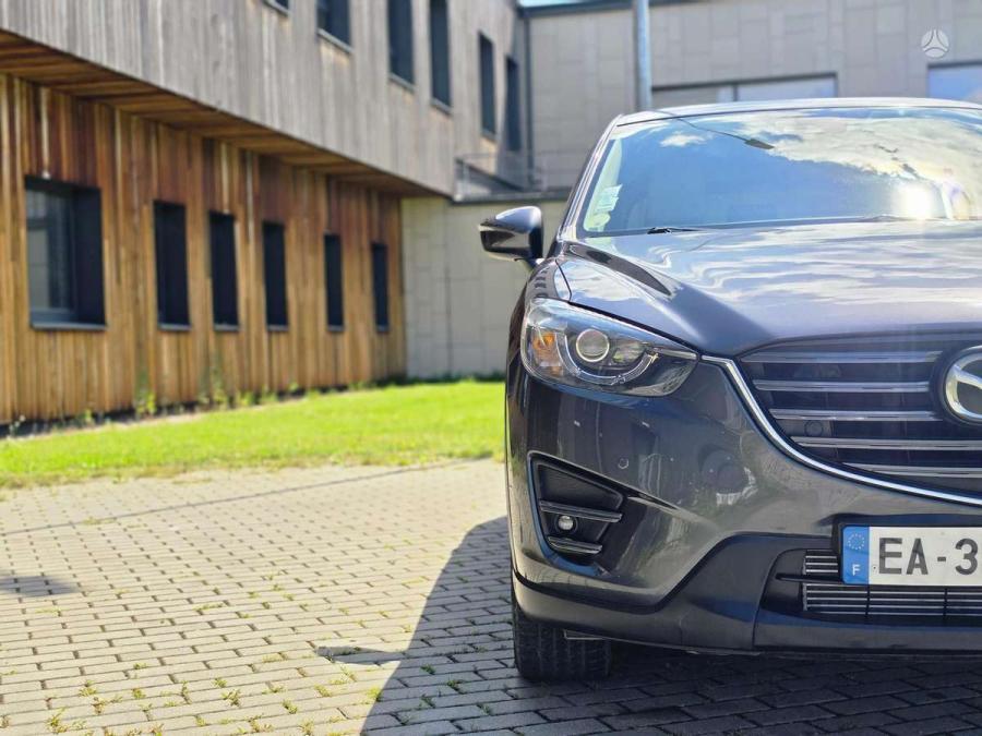 Pelēks Mazda CX-5 2016 Tauragė, ar dzinēja tilpumu 2.19 L un nobraukumu 168 tūkst. km par 8400 €, foto 11 vietnē AUTOMOTO.COM.LV