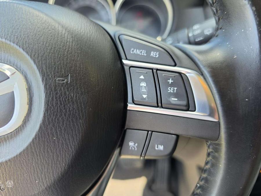 Pelēks Mazda CX-5 2016 Tauragė, ar dzinēja tilpumu 2.19 L un nobraukumu 168 tūkst. km par 8400 €, foto 30 vietnē AUTOMOTO.COM.LV