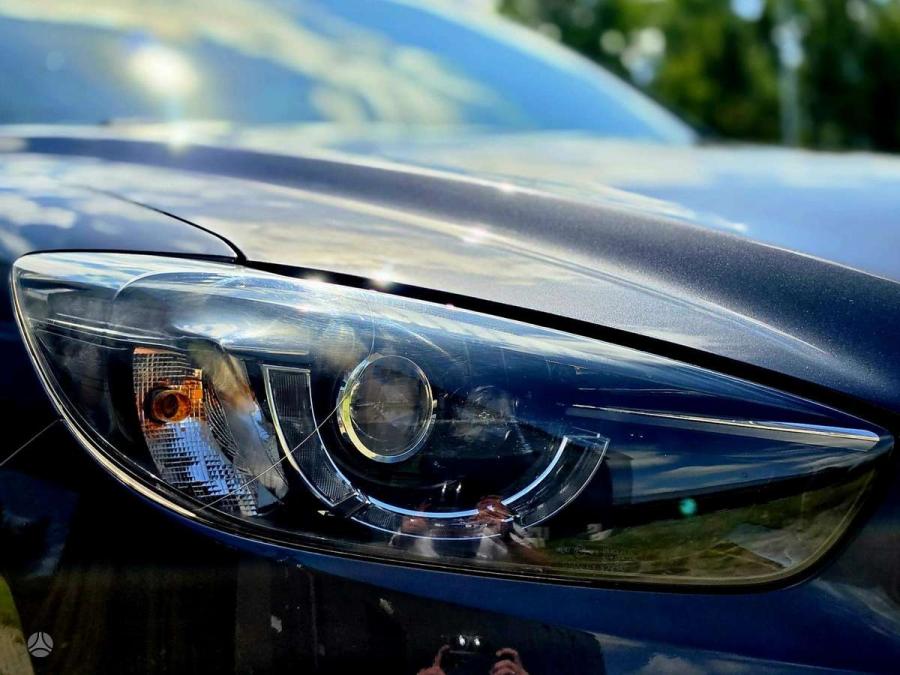 Pelēks Mazda CX-5 2016 Tauragė, ar dzinēja tilpumu 2.19 L un nobraukumu 168 tūkst. km par 7900 €, foto 12 vietnē AUTOMOTO.COM.LV