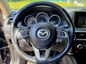 Pelēks Mazda CX-5 2016 Tauragė, ar dzinēja tilpumu 2.19 L un nobraukumu 168 tūkst. km par 7900 €, foto 21 vietnē AUTOMOTO.COM.LV