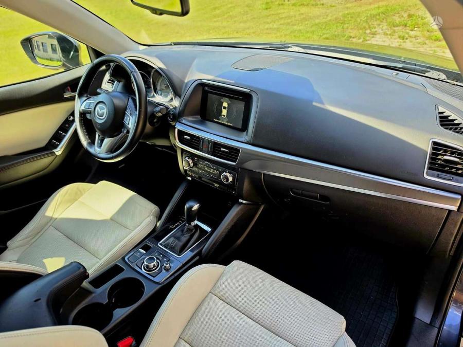 Pelēks Mazda CX-5 2016 Tauragė, ar dzinēja tilpumu 2.19 L un nobraukumu 168 tūkst. km par 7900 €, foto 24 vietnē AUTOMOTO.COM.LV