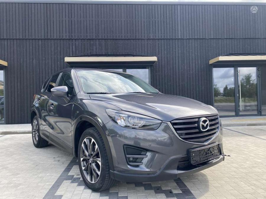 Grey Mazda CX-5 2016 in Siauliai, with an engine capacity of 2.19 L and mileage of 274 thousand km for 7900 €, photo 1 on AUTOMOTO.COM.LV