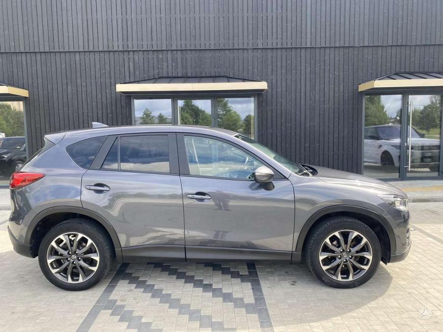 Grey Mazda CX-5 2016 in Siauliai, with an engine capacity of 2.19 L and mileage of 274 thousand km for 7900 €, photo 12 on AUTOMOTO.COM.LV