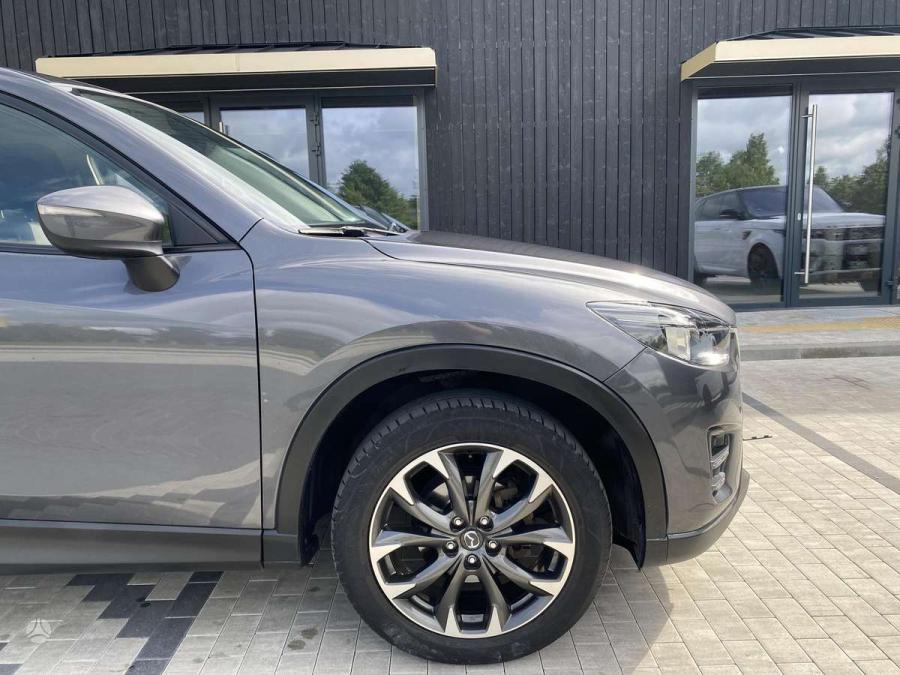 Grey Mazda CX-5 2016 in Siauliai, with an engine capacity of 2.19 L and mileage of 274 thousand km for 7900 €, photo 13 on AUTOMOTO.COM.LV