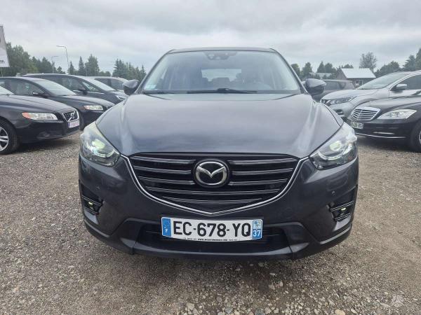 Grey Mazda CX-5 2016 in Utena, with an engine capacity of 2.19 L and mileage of 177 thousand km for 7900 €, photo 5 on AUTOMOTO.COM.LV