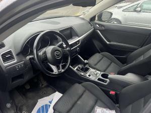 Pelēks Mazda CX-5 2016 Tauragė, ar dzinēja tilpumu 2.19 L un nobraukumu 179 tūkst. km par 4400 €, foto 8 vietnē AUTOMOTO.COM.LV