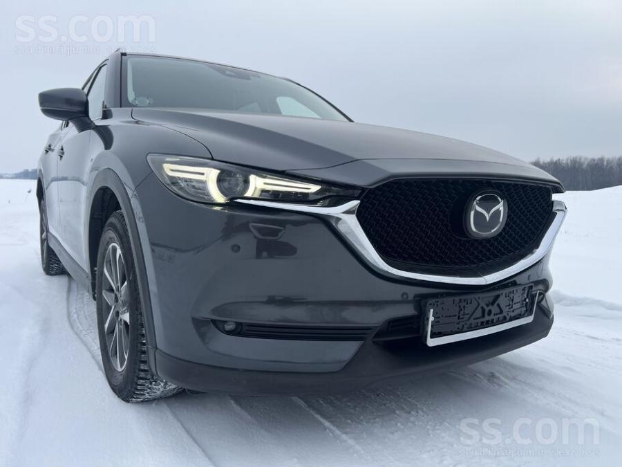 Grey Mazda CX-5 2017 in Riga, with an engine capacity of 2.20 L and mileage of 0 thousand km for 15390 €, photo 32 on AUTOMOTO.COM.LV