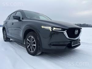 Grey Mazda CX-5 2017 in Riga, with an engine capacity of 2.20 L and mileage of 0 thousand km for 15390 €, photo 35 on AUTOMOTO.COM.LV