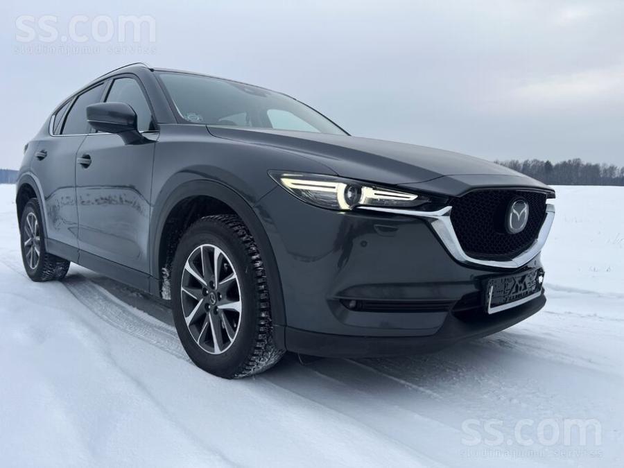 Grey Mazda CX-5 2017 in Riga, with an engine capacity of 2.20 L and mileage of 0 thousand km for 15390 €, photo 35 on AUTOMOTO.COM.LV