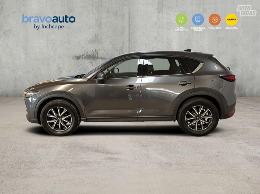 Pelēks Mazda CX-5 2017 Viļņa, ar dzinēja tilpumu 2.50 L un nobraukumu 152 tūkst. km par 20500 €, foto 3 vietnē AUTOMOTO.COM.LV