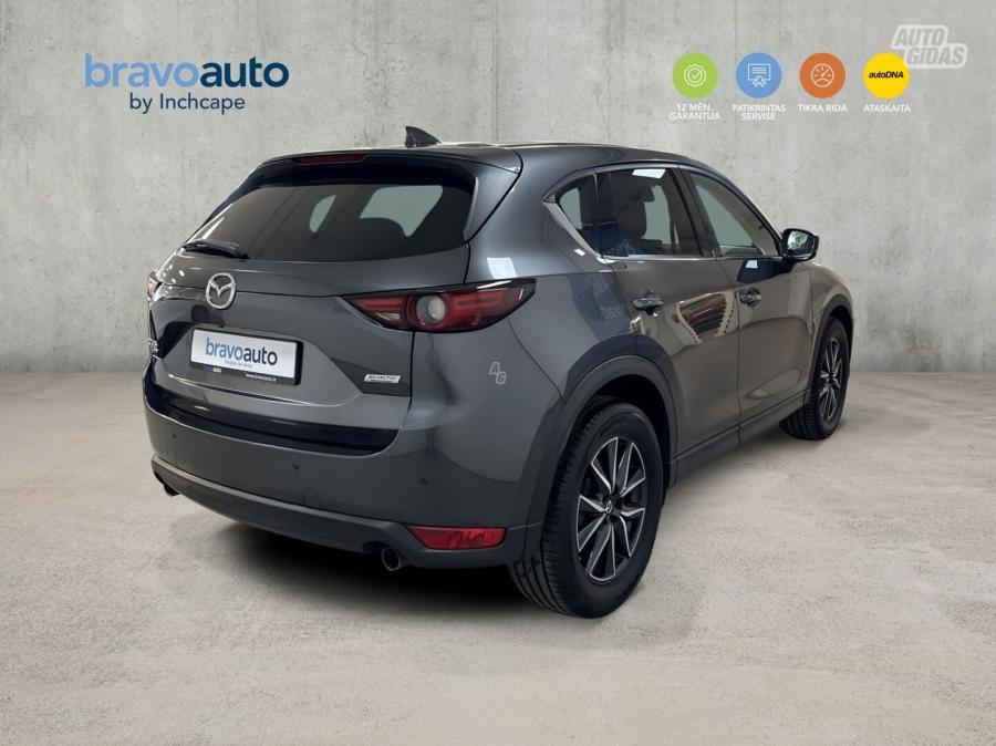 Pelēks Mazda CX-5 2017 Viļņa, ar dzinēja tilpumu 2.50 L un nobraukumu 152 tūkst. km par 20500 €, foto 6 vietnē AUTOMOTO.COM.LV