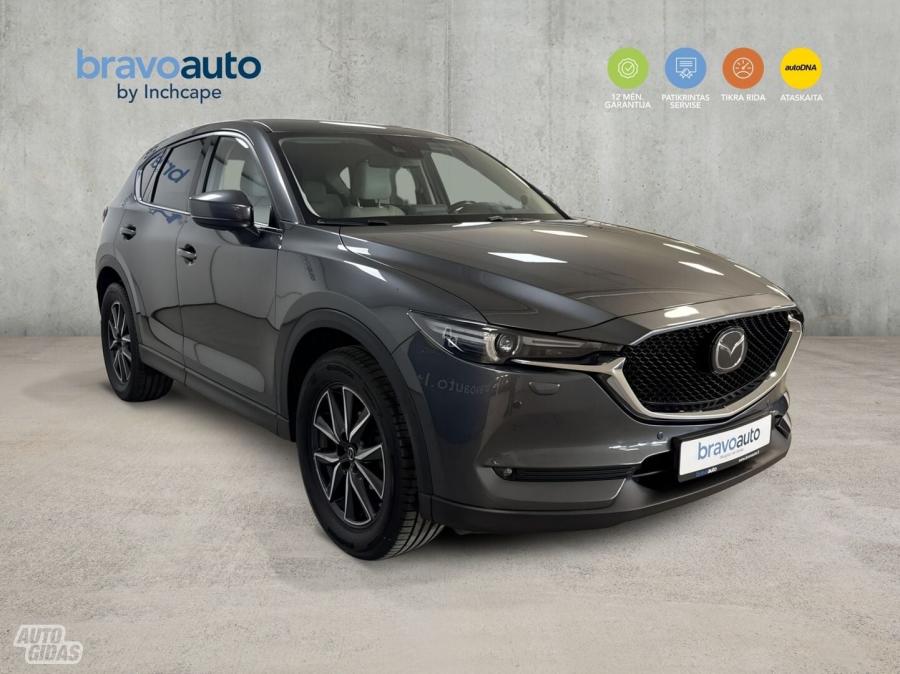 Pelēks Mazda CX-5 2017 Viļņa, ar dzinēja tilpumu 2.50 L un nobraukumu 152 tūkst. km par 20500 €, foto 7 vietnē AUTOMOTO.COM.LV