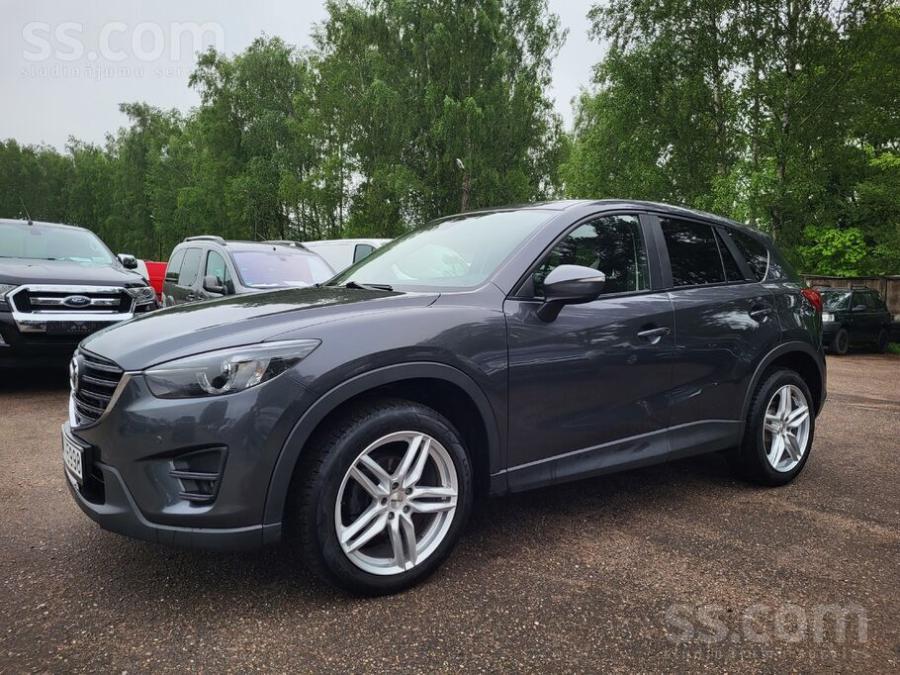 Grey Mazda CX-5 2017 in Riga, with an engine capacity of 2.20 L and mileage of 0 thousand km for 8000 €, photo 1 on AUTOMOTO.COM.LV