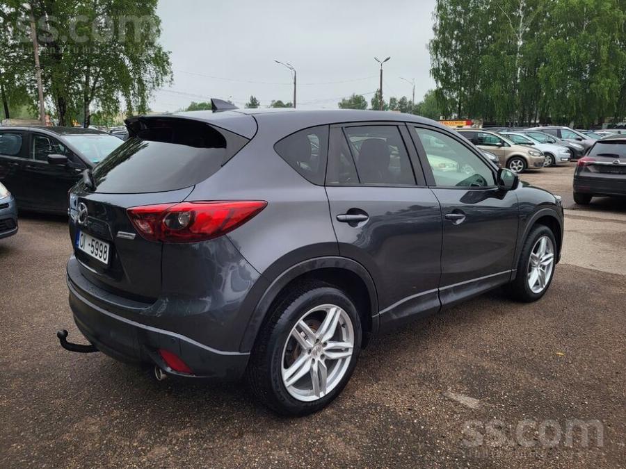Grey Mazda CX-5 2017 in Riga, with an engine capacity of 2.20 L and mileage of 0 thousand km for 8000 €, photo 6 on AUTOMOTO.COM.LV