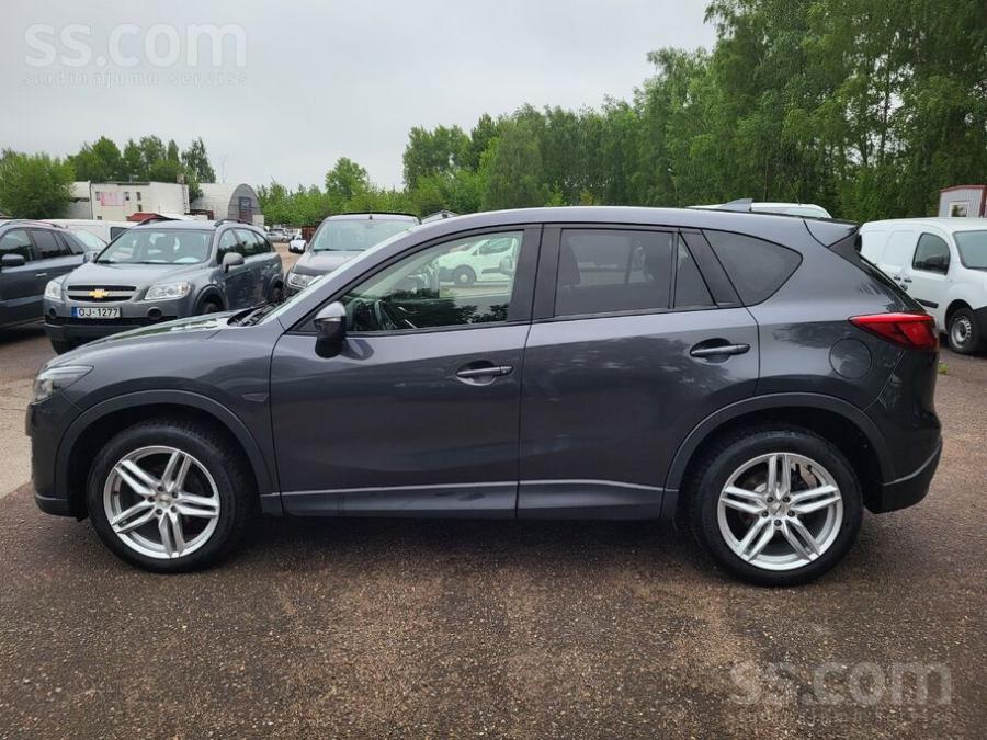 Grey Mazda CX-5 2017 in Riga, with an engine capacity of 2.20 L and mileage of 0 thousand km for 8000 €, photo 9 on AUTOMOTO.COM.LV