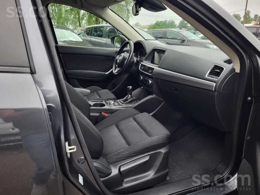 Grey Mazda CX-5 2017 in Riga, with an engine capacity of 2.20 L and mileage of 0 thousand km for 8000 €, photo 12 on AUTOMOTO.COM.LV