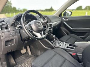 Grey Mazda CX-5 2017 in Rokiskis, with an engine capacity of 2.19 L and mileage of 154 thousand km for 8950 €, photo 5 on AUTOMOTO.COM.LV