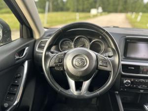 Grey Mazda CX-5 2017 in Rokiskis, with an engine capacity of 2.19 L and mileage of 154 thousand km for 8950 €, photo 12 on AUTOMOTO.COM.LV