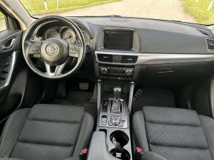 Grey Mazda CX-5 2017 in Rokiskis, with an engine capacity of 2.19 L and mileage of 154 thousand km for 8950 €, photo 13 on AUTOMOTO.COM.LV