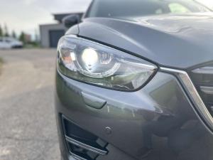 Grey Mazda CX-5 2017 in Rokiskis, with an engine capacity of 2.19 L and mileage of 154 thousand km for 8950 €, photo 16 on AUTOMOTO.COM.LV