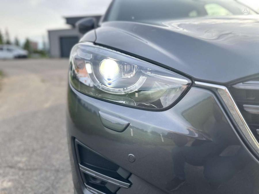 Grey Mazda CX-5 2017 in Rokiskis, with an engine capacity of 2.19 L and mileage of 154 thousand km for 8950 €, photo 16 on AUTOMOTO.COM.LV