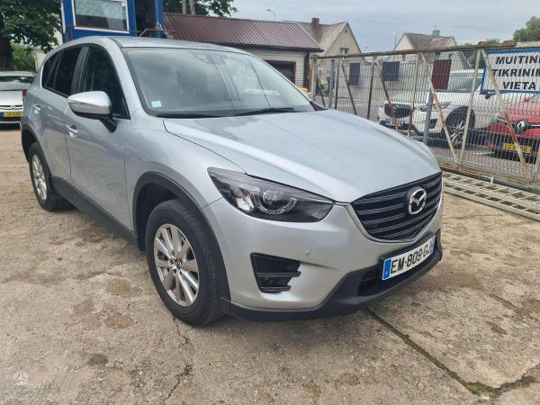 Grey Mazda CX-5 2017 in Taurage, with an engine capacity of 2.20 L and mileage of 224 thousand km for 7900 €, photo 2 on AUTOMOTO.COM.LV