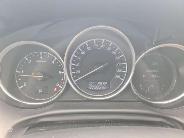 Grey Mazda CX-5 2017 in Taurage, with an engine capacity of 2.20 L and mileage of 224 thousand km for 7900 €, photo 9 on AUTOMOTO.COM.LV