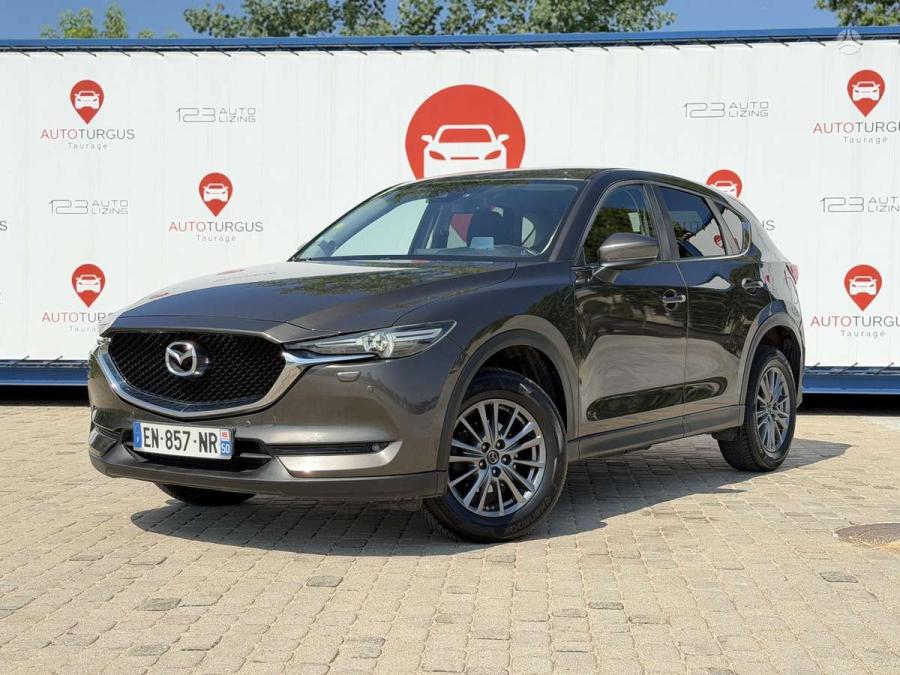 Grey Mazda CX-5 2017 in Taurage, with an engine capacity of 2.19 L and mileage of 167 thousand km for 11900 €, photo 1 on AUTOMOTO.COM.LV