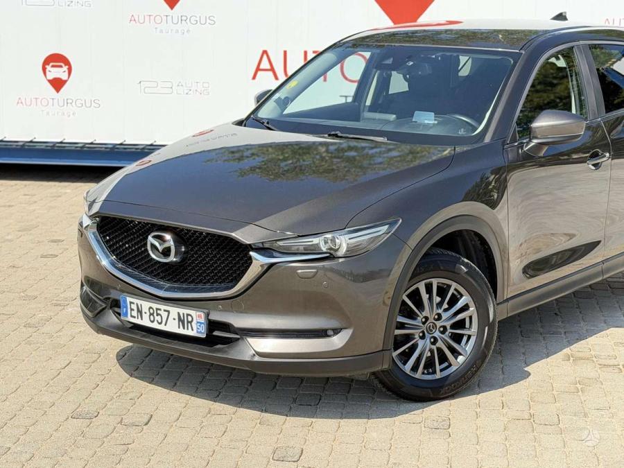 Grey Mazda CX-5 2017 in Taurage, with an engine capacity of 2.19 L and mileage of 167 thousand km for 11900 €, photo 3 on AUTOMOTO.COM.LV