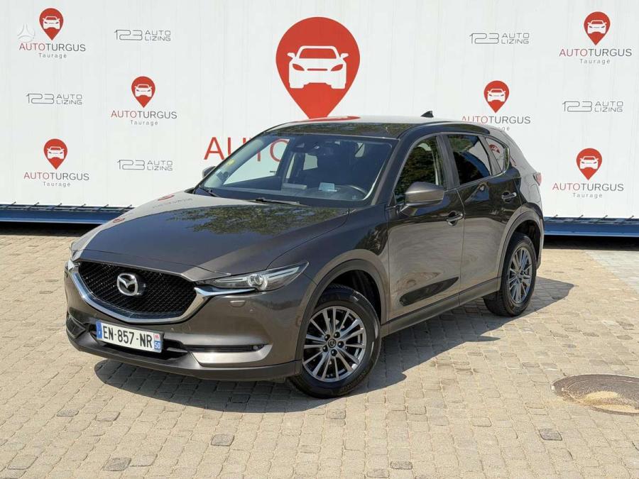 Grey Mazda CX-5 2017 in Taurage, with an engine capacity of 2.19 L and mileage of 167 thousand km for 11900 €, photo 8 on AUTOMOTO.COM.LV