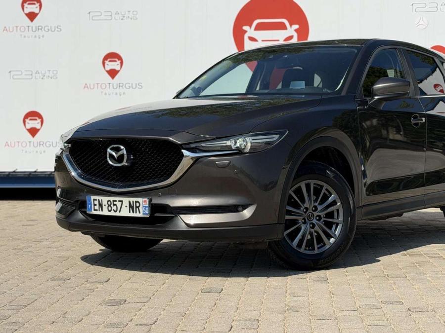 Grey Mazda CX-5 2017 in Taurage, with an engine capacity of 2.19 L and mileage of 167 thousand km for 11900 €, photo 9 on AUTOMOTO.COM.LV