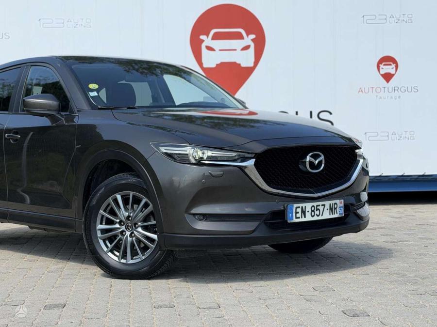Grey Mazda CX-5 2017 in Taurage, with an engine capacity of 2.19 L and mileage of 167 thousand km for 11900 €, photo 11 on AUTOMOTO.COM.LV