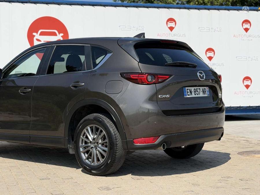 Grey Mazda CX-5 2017 in Taurage, with an engine capacity of 2.19 L and mileage of 167 thousand km for 11900 €, photo 19 on AUTOMOTO.COM.LV