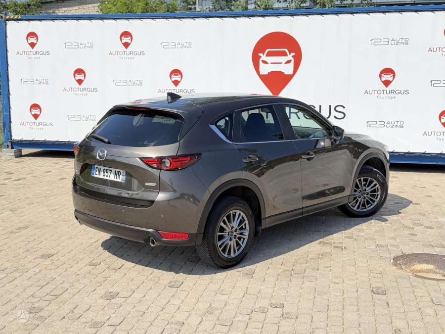 Grey Mazda CX-5 2017 in Taurage, with an engine capacity of 2.19 L and mileage of 167 thousand km for 11900 €, photo 26 on AUTOMOTO.COM.LV